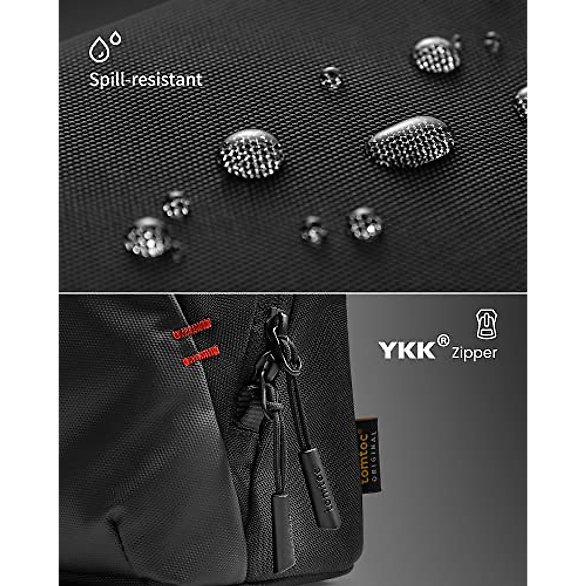 tomtoc Carrying Case for Steam Deck Console & Accessories, Protective Shoulder Bag Pouch with Pockets Fit Console, Original AC Charger Adapter, Original Dock, Lightweight Everyday Carry Bag for Travel