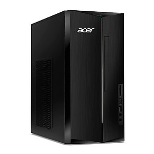 Acer Aspire TC-1780-UA92 Desktop | 13th Gen Intel Core i5-13400 Processor | 8GB 3200MHz DDR4 | 512GB M.2 SSD | SD Card Reader | Intel Wi-Fi 6E AX211 | Windows 11 Home, Black