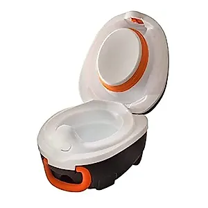 My Carry Potty - Penguin Travel Potty, Award-Winning Portable Toddler Toilet Seat for Kids to Take Everywhere