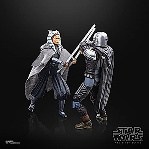 STAR WARS The Black Series The Mandalorian, Ahsoka Tano & Grogu Toy 6-Inch-Scale The Mandalorian Collectible Action Figure 3-Pack, Toys for Kids Ages 4 and Up (Amazon Exclusive)