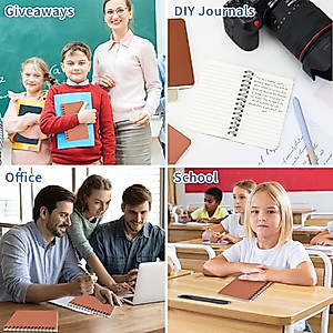 EOOUT 12pcs Small Spiral Notebooks, 3x5 Pocket Notebooks With Lined Pages, 60 Sheet Pads for Home Office and School Accessories