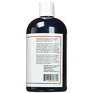 Sea Pet Omega Plus Fish Oil with Natural Vitamin E (16 oz)