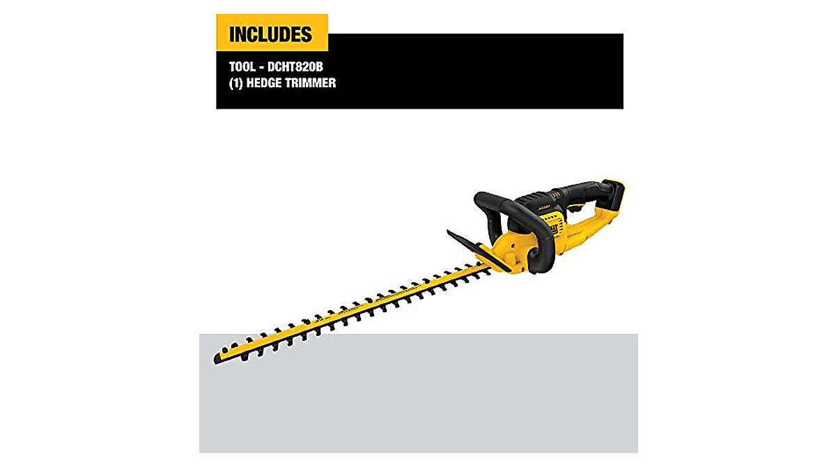 DEWALT DCHT820B Hedge Trimmer - Powerful 20V Lithium Tool for Precision ...