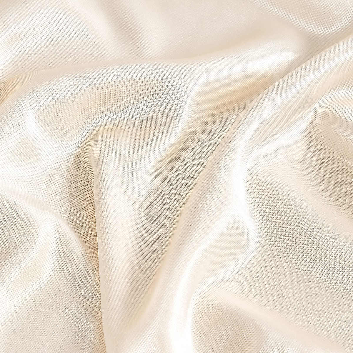 10x10FT Ivory Backdrop Curtain for Party Wedding Polyester Fabric Drapery Photo Curtains Backdrop Decor for Baby Shower Party Background