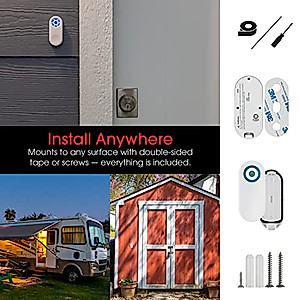 Power Gear Decoy Security Camera, Battery Operated, Flashing Blue LED Light, Easy to Install, Fake Surveillance, Home Protection, Indoor or Outdoor Security, White, 61867