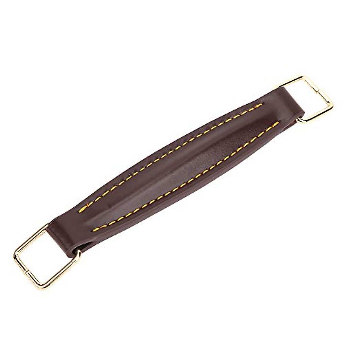 Vintage Style Guitar Amplifier Handle PU Leather Speaker Handle for Guitar Speaker(Brown)