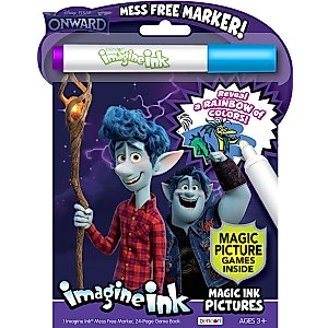 Disney Onward 24-Page Imagine Ink with Mess Free Marker 46652 Bendon