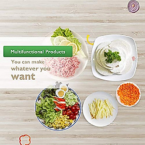Electric Vegetable Graters Professional Salad Maker, Electric Slicer Shredder Graters for Kitchen, Gratersr/Chopper/Salad ,Electric Salad machine for Vegetables Carrot Cheese Black