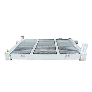 OzCoolingParts Pro 89-93 Dodge D/W 250 350 Series Radiator, 55mm 3 Row Core Aluminum CC1198 Radiator for 1989-1993 90 91 92 Dodge D250 D350 W250 W350 5.9L L6 Diesel Turbo