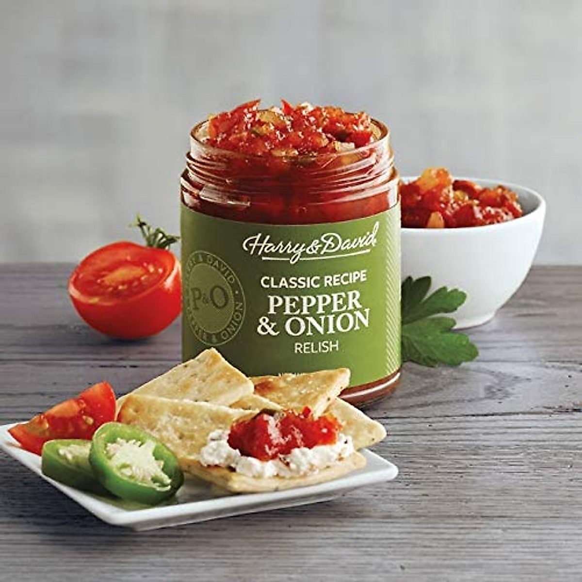 Harry & David Classic Recipe Pepper & Onion Relish (10 Ounces)