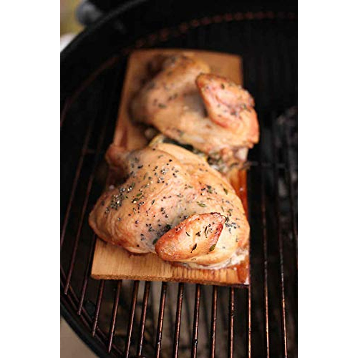 6 Pack Cedar Grilling Planks for Salmon and More. Sourced and Made in The USA.