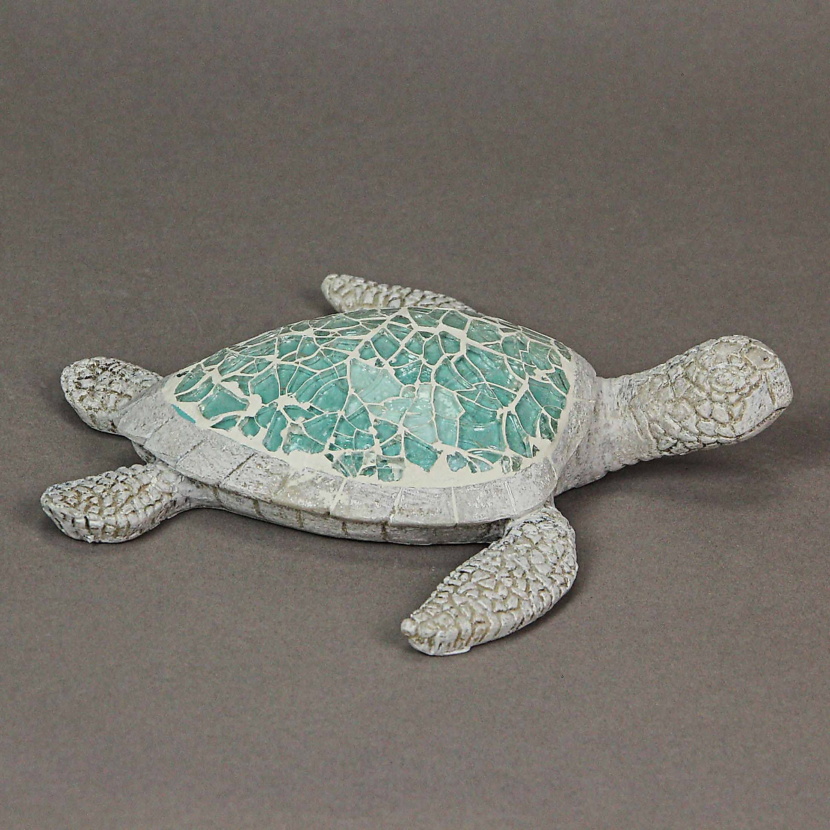 Things2Die4 7 Inch Resin Sea Turtle Sculpture Wall Hanging Beach Home Decor Decorative Art