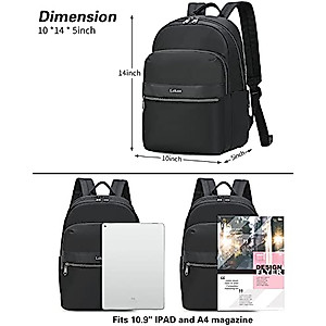 BRINCH Mini Backpack Purse for Women, Fashion Small Backpack with Multi-pocket Water Resistant Travel Backpack Casual Daily Daypack for Ladies Teen Girls