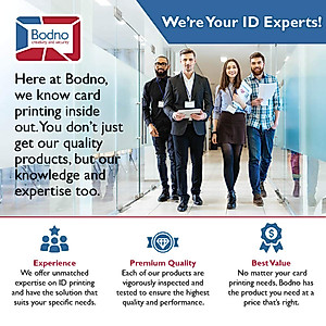 Bodno ID Card Software Program for PC & MAC - Design & Print Photo ID Cards and Gift/Loyalty Cards - Silver Edition