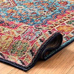 nuLOOM Erline Colorful Bohemian Runner Rug, 2' 6" x 6', Multi