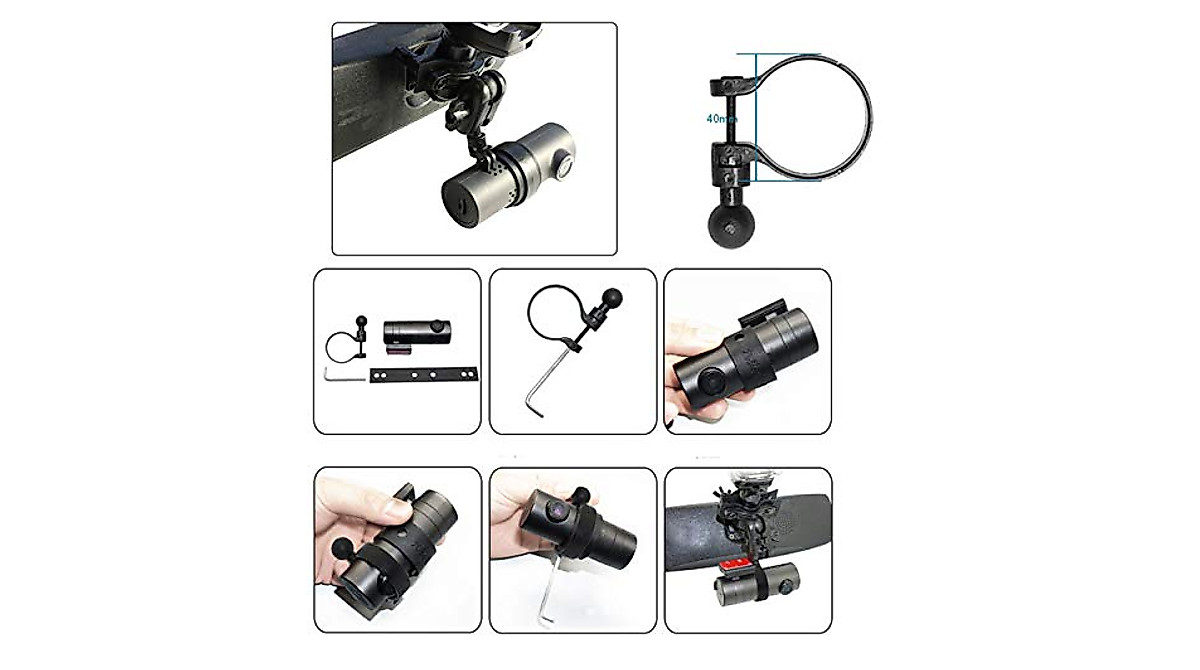 Dash Cam Mirror Mount for BlackVue & DDPAI Models