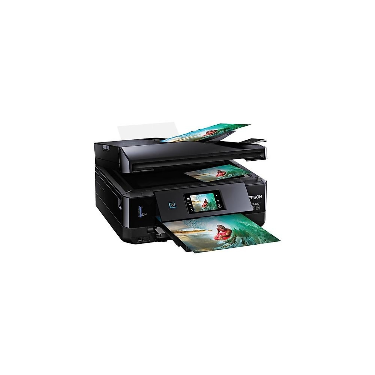 Epson Expression Premium XP-820 Wireless Color Photo Printer with Scanner, Copier and Fax