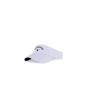 Callaway Golf Women's Liquid Metal Visor Collection Headwear (White/Gunmetal)