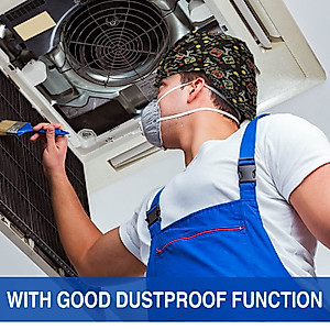 Macarrie 3 Pcs Welding Hats for Men Flame Resistant Cotton Welding Cap Mesh Inside Liner Welder Cap Low Crown for Welder Electrician Gas Station Matched with Most Welding Helmet(Camouflage Style)