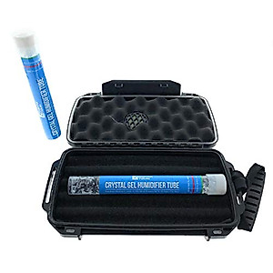 4 Pack Humidor Humidifier Tubes - Keeps Humidity at 70% with PG Infused Gel, Best Value – Each Tube Protects up to 25 Cigars by Essential Values