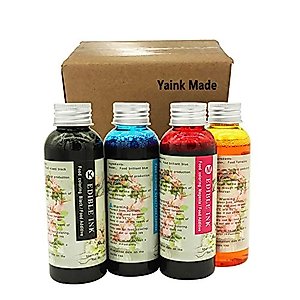 YainkMade 4 Colors Compatible Ink Refill kit for 250/251 225/226 125/126 270/271 1200 2200 1500 2500 PG210 CL211 PG245 CL246 ect,Suit PIXMA iP7220, MG5420, MG5520, MG6420, MX722, MX922 Ect Printers