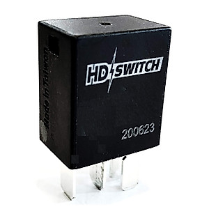 HD Switch 925-1648, 925-1648A, 725-1648, 725-1648A, 725-1648P 12V 30A Waterproof Relay Replaces Cub Cadet, MTD, Bolens, Troy-Bilt, White Outdoor, Yard Man - Dielectric Grease Incuded