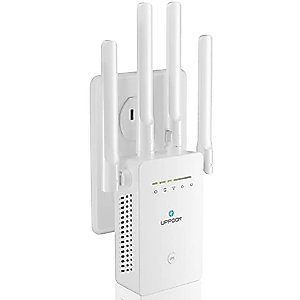 【2022 WiFi Extender】 WiFi Range Extender Signal Booster up to 9000sq.ft & 45 Devices, Internet Wi-Fi Booster and Signal Amplifier for Home, Long Range Wireless Repeater with Ethernet Port, Easy Setup