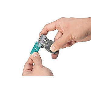 wolfcraft Scraper with Plastic Blades I 4287000 I For cleaning delicate surfaces, Black