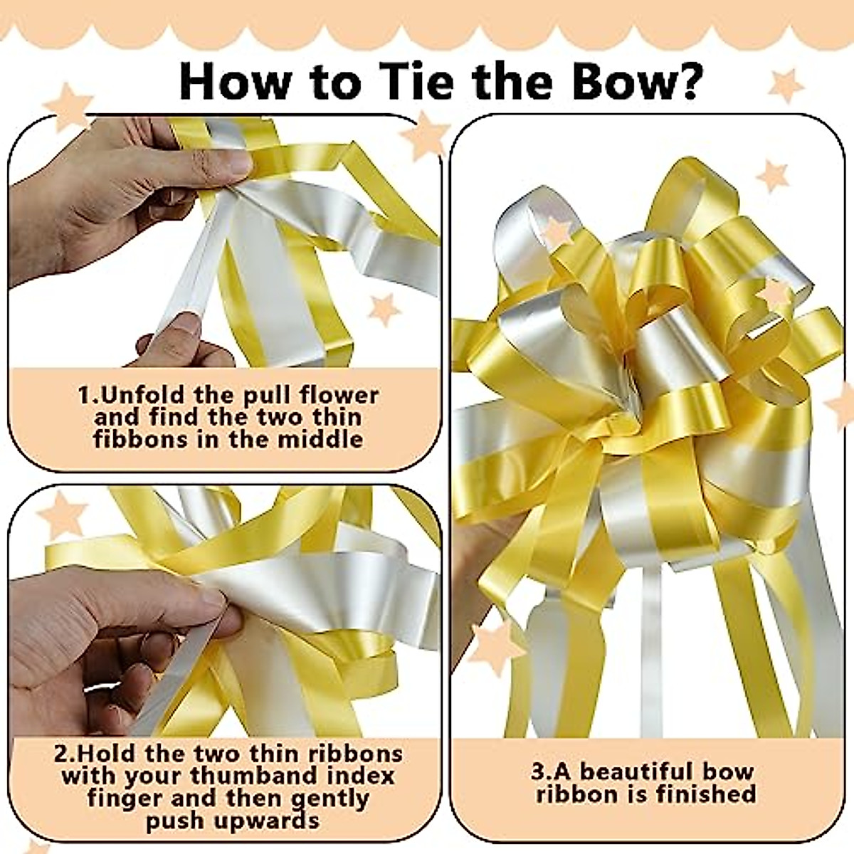 OILCUP 2 Pcs Large Gift Bags Oversized Plastic Storage Bags 48"x 36" with 2 Pcs Pull Flowers for Large Birthday Gift Wrapping, Kids Bike Gift Bags, Birthdays, Parties, New Parents Baby Showers