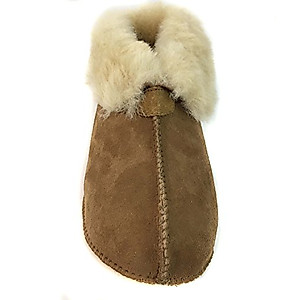 surell Shearling Slipper with Soft Sole - Fur Clog Slipper for Indoor & Outdoor - Warm & Fuzzy Winter Slippers for Women - Soft Sole Unisex Slippers for Cold Weather (6)