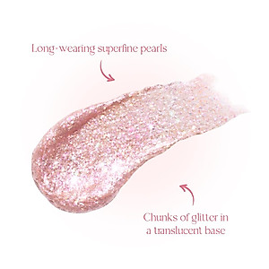 Dasique Starlit Jewel Liquid Glitter (08 Love Flake) | Twinkle Glitter Shadow | Long-lasting | Multi-dimensional sparkle finish | Quick drying | Multipurpose