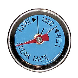 SteakMate Color Coded Outdoor Grilling Steak Thermometers, Set of 6
