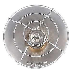 Pilipane Camping Tent Butane Gas Heater, Outdoor Patio Heater, Portable Outdoor Heater Strong Heat Power Prevent Burns Fire Adjustable Auxiliary Igniter Butan