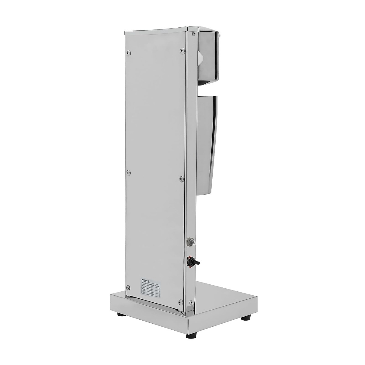 Com Electric Milkshake Drinker 180W Smoothie Blender, Silver