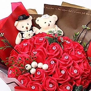 300 pcs Flower Pins Corsages Pins Head Pins Wedding Bouquet Pins Crystal Pins Floral Bouquet Pins Clear Tongcloud (Transparent, 2'')