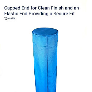 60" Pair of Royal Boat Trailer Guide Pole Pad and Cover with Capped Ends - Heavy Duty UV Fade Proof Canvas by Mad Dog Products -Sold in Pairs