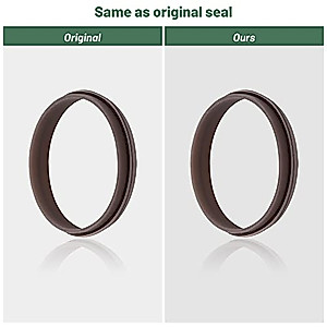 5 Pack Replacement Seal Gasket Compatible with Gatorade Gx Hydration System Water Bottle, Silicone Lid Seals Replacement for Gatorade Gx Pods