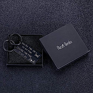 Office Couple Gift Idea Valentine Gifts for Him Boyfriend from Girlfriend The Office TV Show Couple Gifts 2 pcs Keychain the Office Gifts for Men Women Him Her Christmas New Year the Office Lover Gift