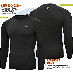 RDX Rash Guard BJJ, Compression Base Layer Top Quick Cool Dry Wetsuit Swimming Vest Men, Surfing MMA Running Cycling Training