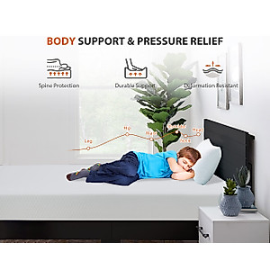 HWGEBY Full Mattress,10 Inch Medium Firm Mattress, Gel Memory Foam Mattress, Cool to Sleep and Pressure Relief, Certipur-Us Certified, Memory Foam Mattress,Full Size Mattress in a Box