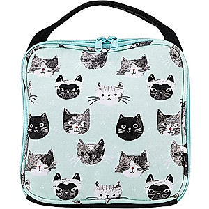 NOW DESIGNS Cat's Meow Lunch Bag, 1 EA
