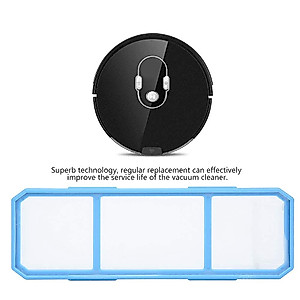 Primary Filter Accessory Replacement Spare Parts for ILIFE A7 Robot Vacuum Cleaner Highly Matched with The Original Equipment