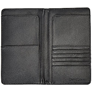 Samsonite Plastic Travel Wallet,Compact, Black, One Size