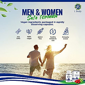 Thyroid Support Supplement for Women and Men - Energy & Focus Support Formula - Vegetarian & Non-GMO - Iodine, Vitamin B12 Complex, Zinc, Selenium, Ashwagandha, Copper, Coleus Forskohlii, & More 30 Day Supply