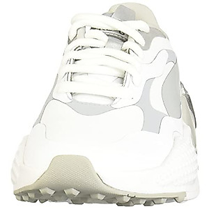 Puma Men's Rs-G Golf Shoe, Puma White-Quiet Shade-Quarry, 10