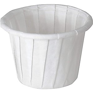 SOLO - 075-2050-500 075-2050 Paper Medicine Cups, 3/4 oz, 500 Box