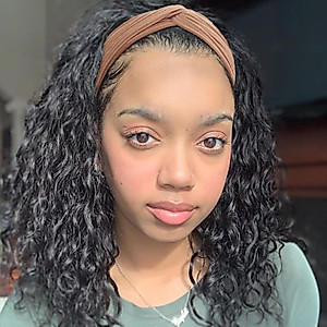 DRESHOW 8 Pack Knotted Headbands for Women Criss Cross Head Wrap Non Slip Boho Headband Twisted Elastic Hair Accessories