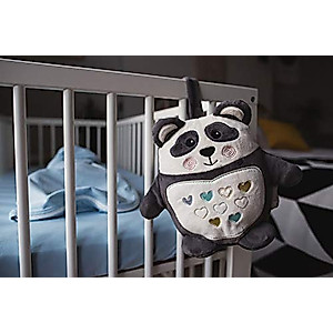 Tommee Tippee Rechargeable Light & Sound Sleep Aid - Pip The Panda, Black & White