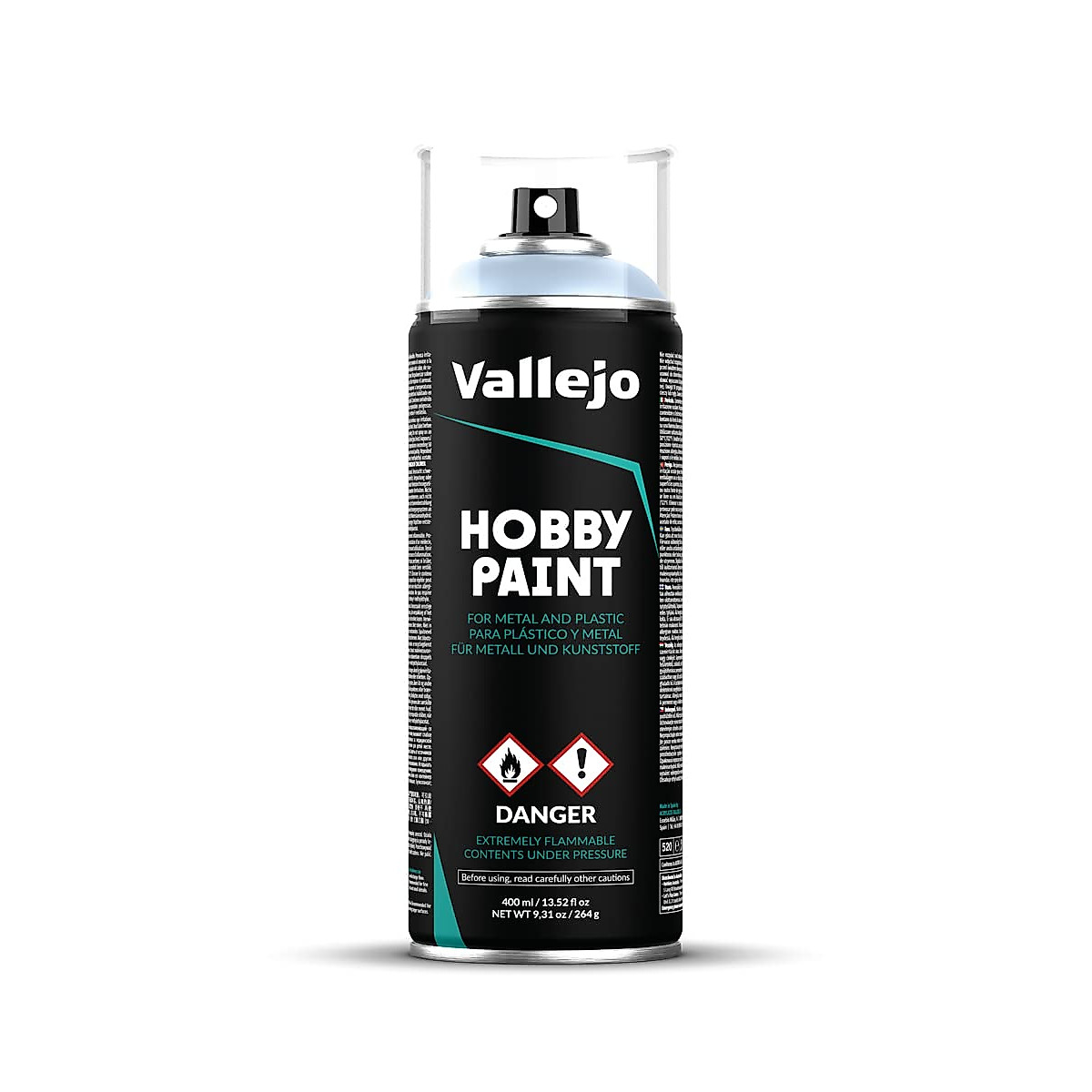 Vallejo Fantasy Color Wolf Grey 400 mL Spray Can
