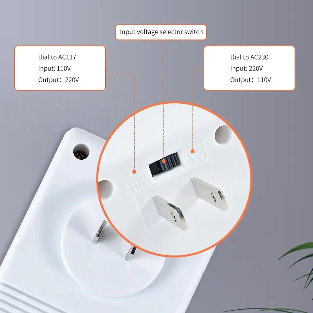 Voltage Converter 70W 110V/120V to 220V/240V Step-Up&Down Voltage Converter Transformer for Travel